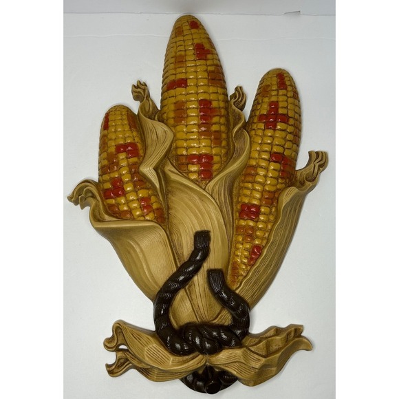 COB Products | Wall Decor | Vintage Burwood Products Corn Wall Decor ...